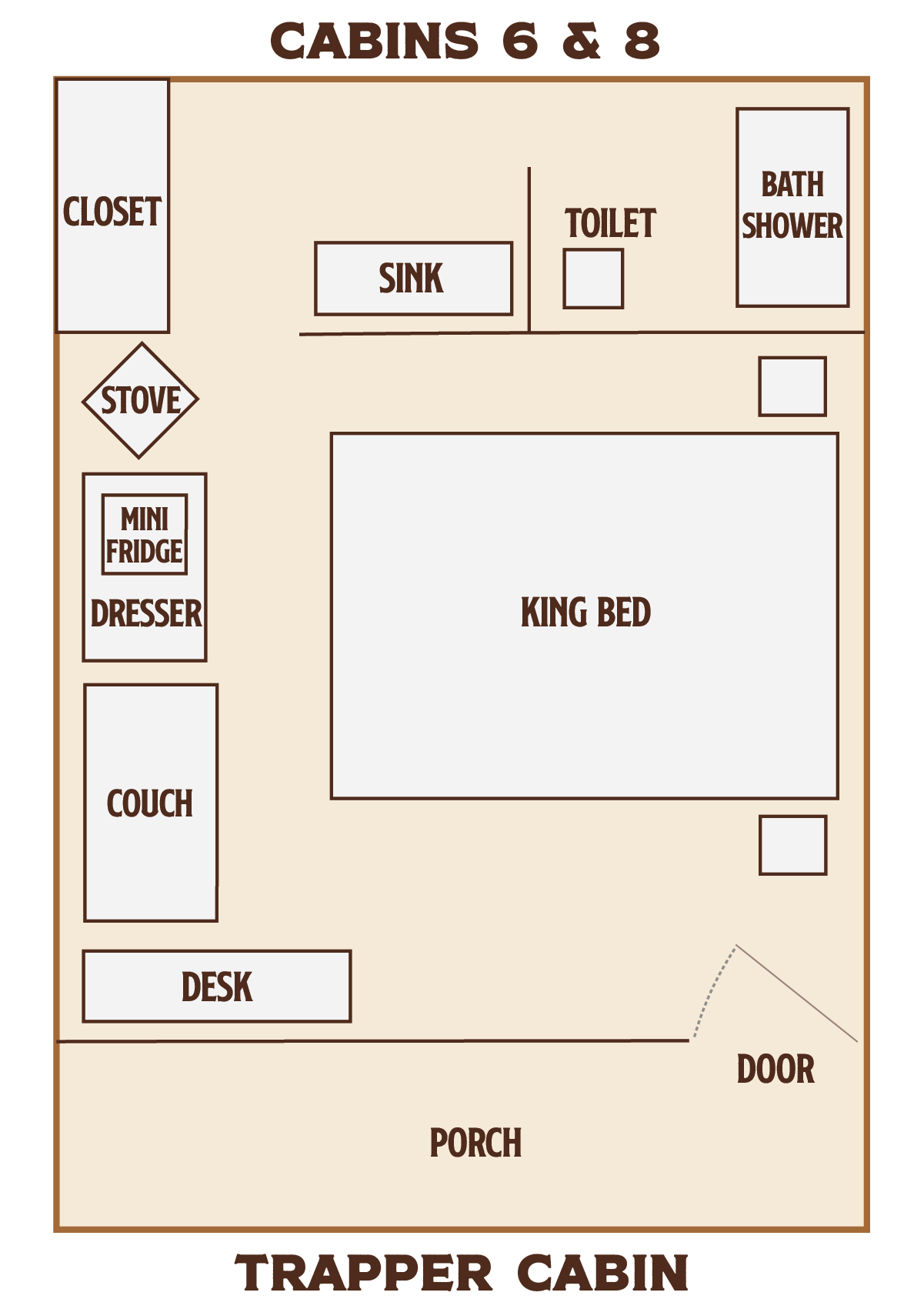 Trapper Cabin - Goosewing Ranch